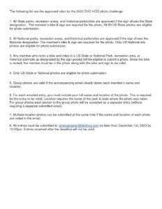 2023 photo challenge rules – DHD Omaha Chapter #4411